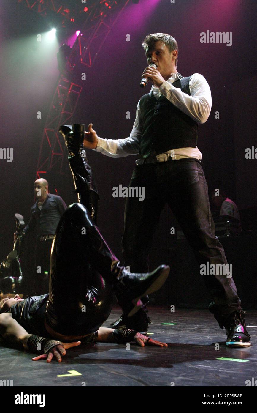 The Backstreet Boys live in concert in Sydney, Australia in 2010 Stock ...