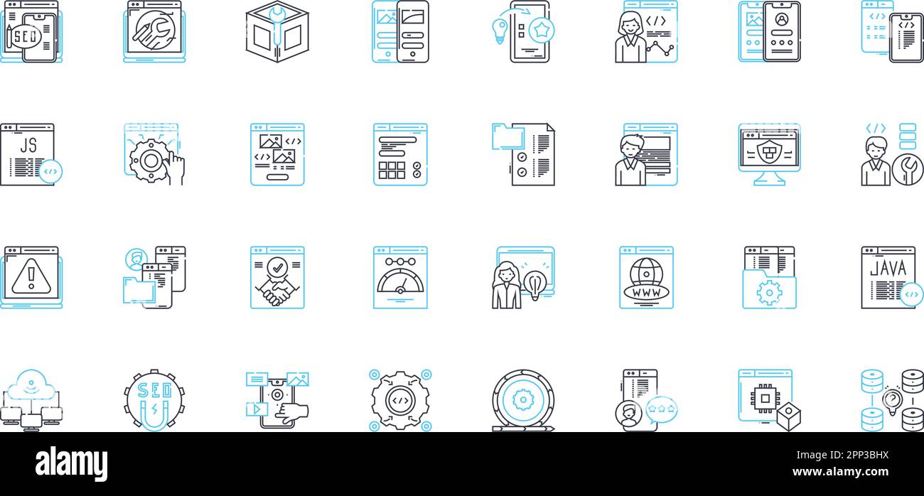 Engineer linear icons set. Innovation, Precision, Design, Problem ... Engineer linear icons set. Innovation, Precision, Design, Problem ...