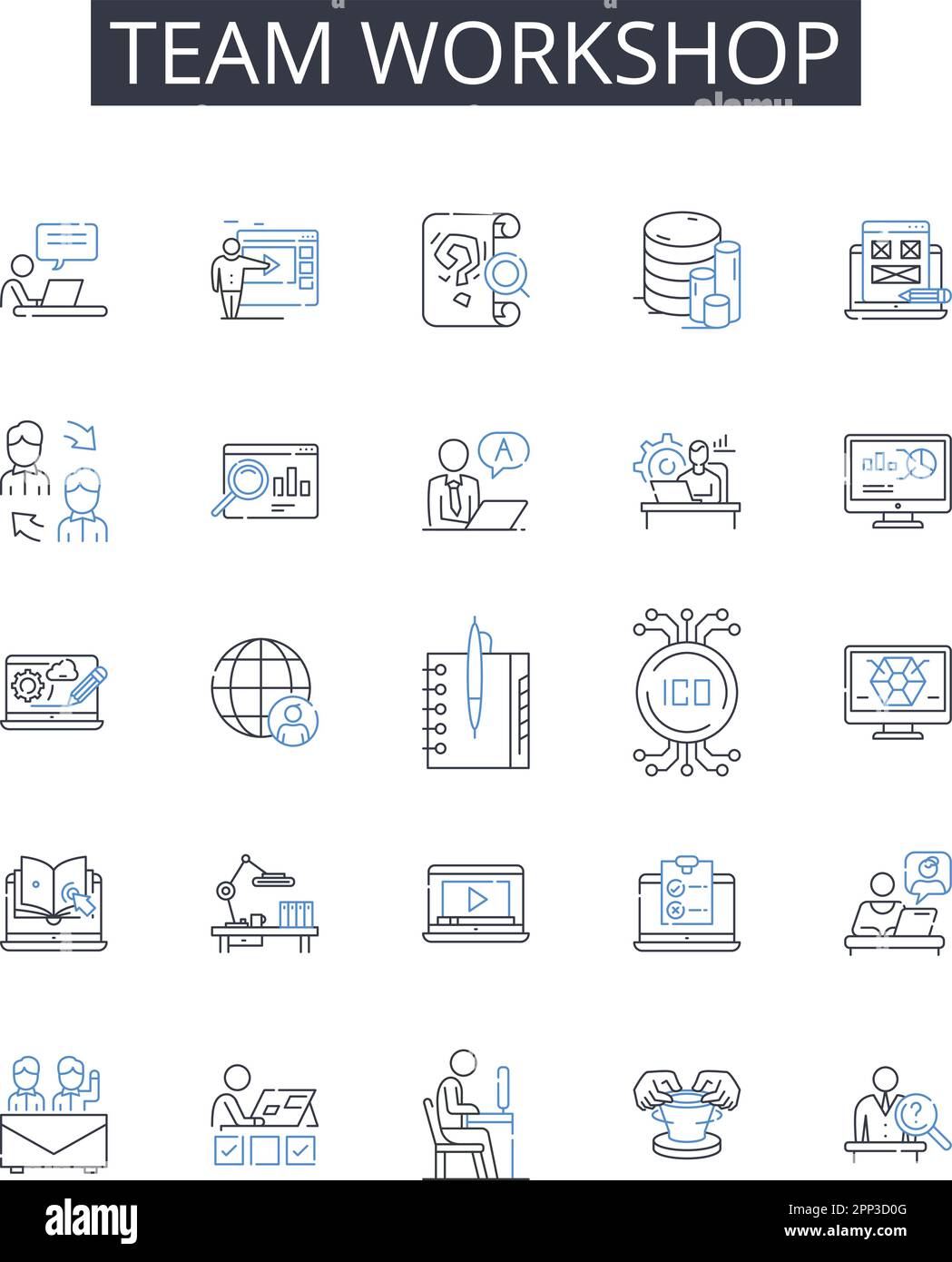 Combined action group Stock Vector Images - Alamy