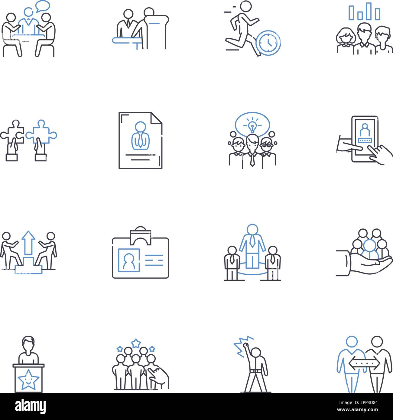 Co-worker chums line icons collection. Friendship, Bond, Teamwork ... Co-worker chums line icons collection. Friendship, Bond, Teamwork ...