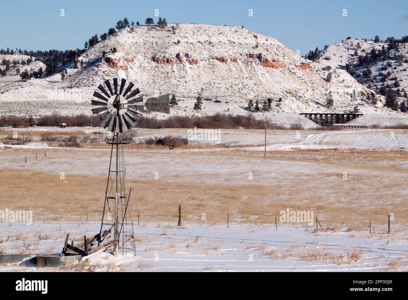 Old fashioned windmill wind turbine hi-res stock photography and images ...