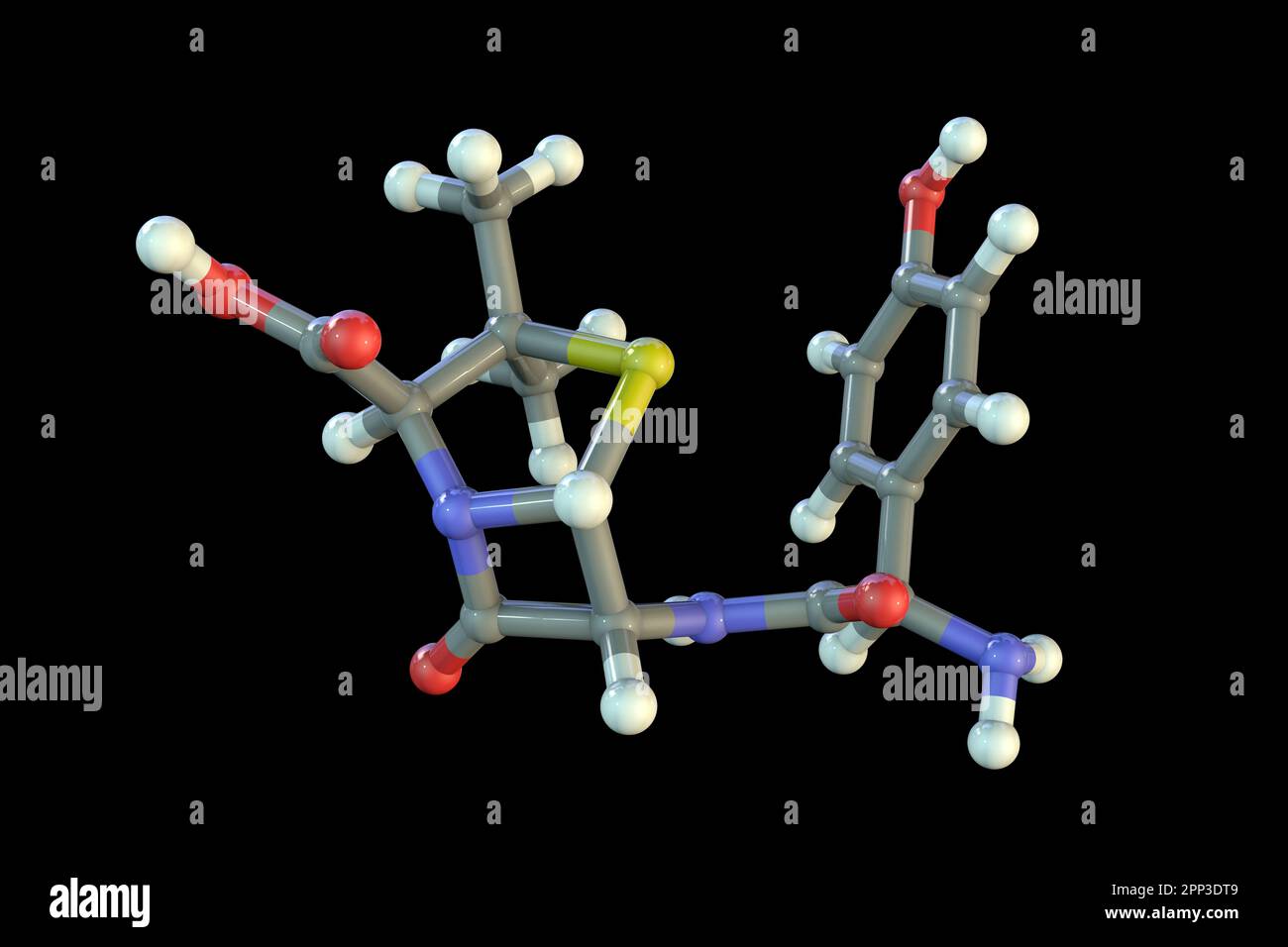 Amoxicillin chemical structure hi-res stock photography and images - Alamy