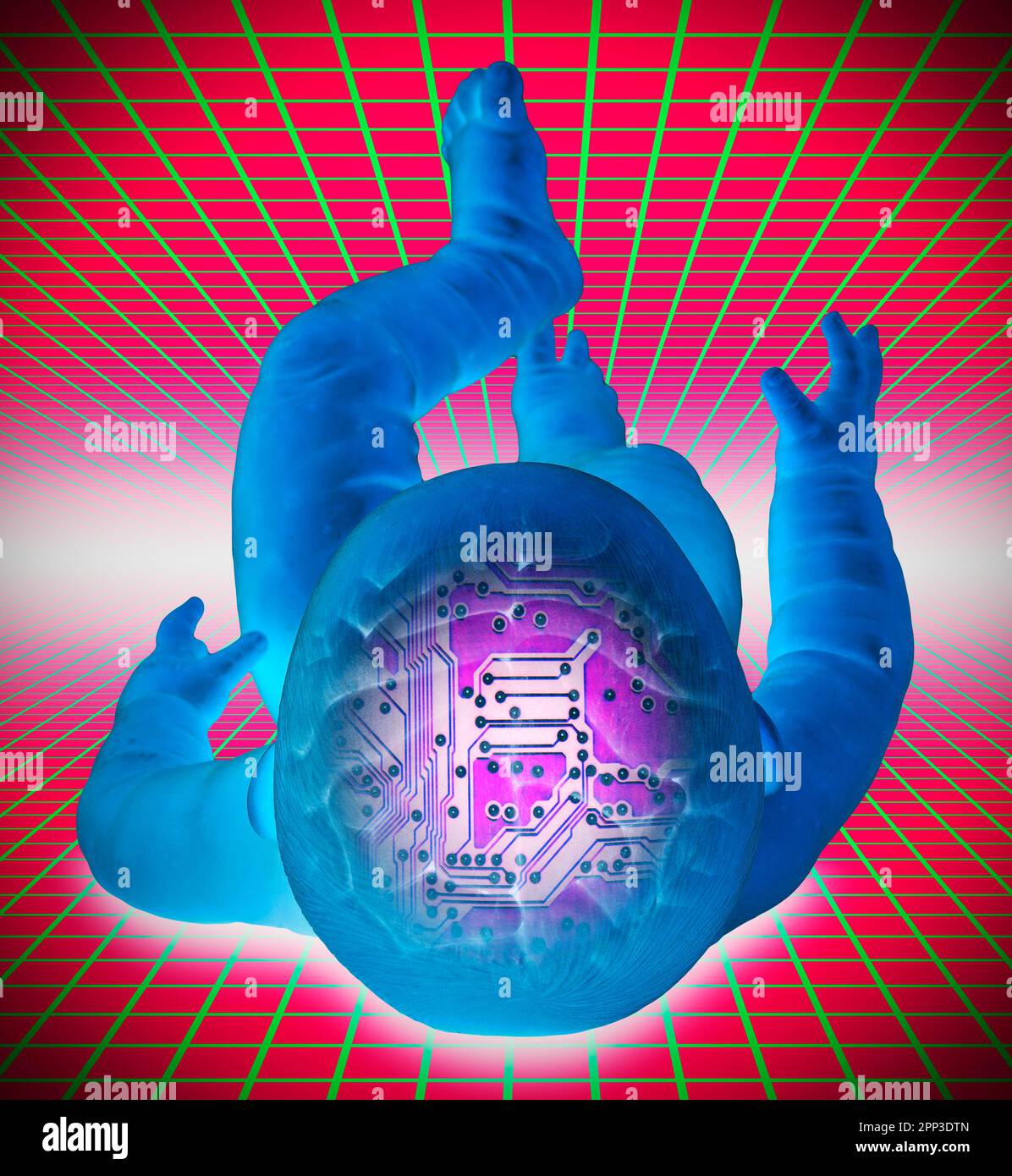 Artificial intelligence, composite conceptual illustration Stock Photo ... Artificial intelligence, composite conceptual illustration Stock Photo ...