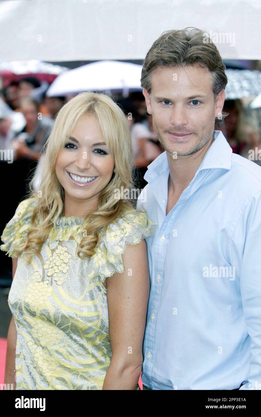 Natalie Michaels and guest arriving at the Australian premiere of ...