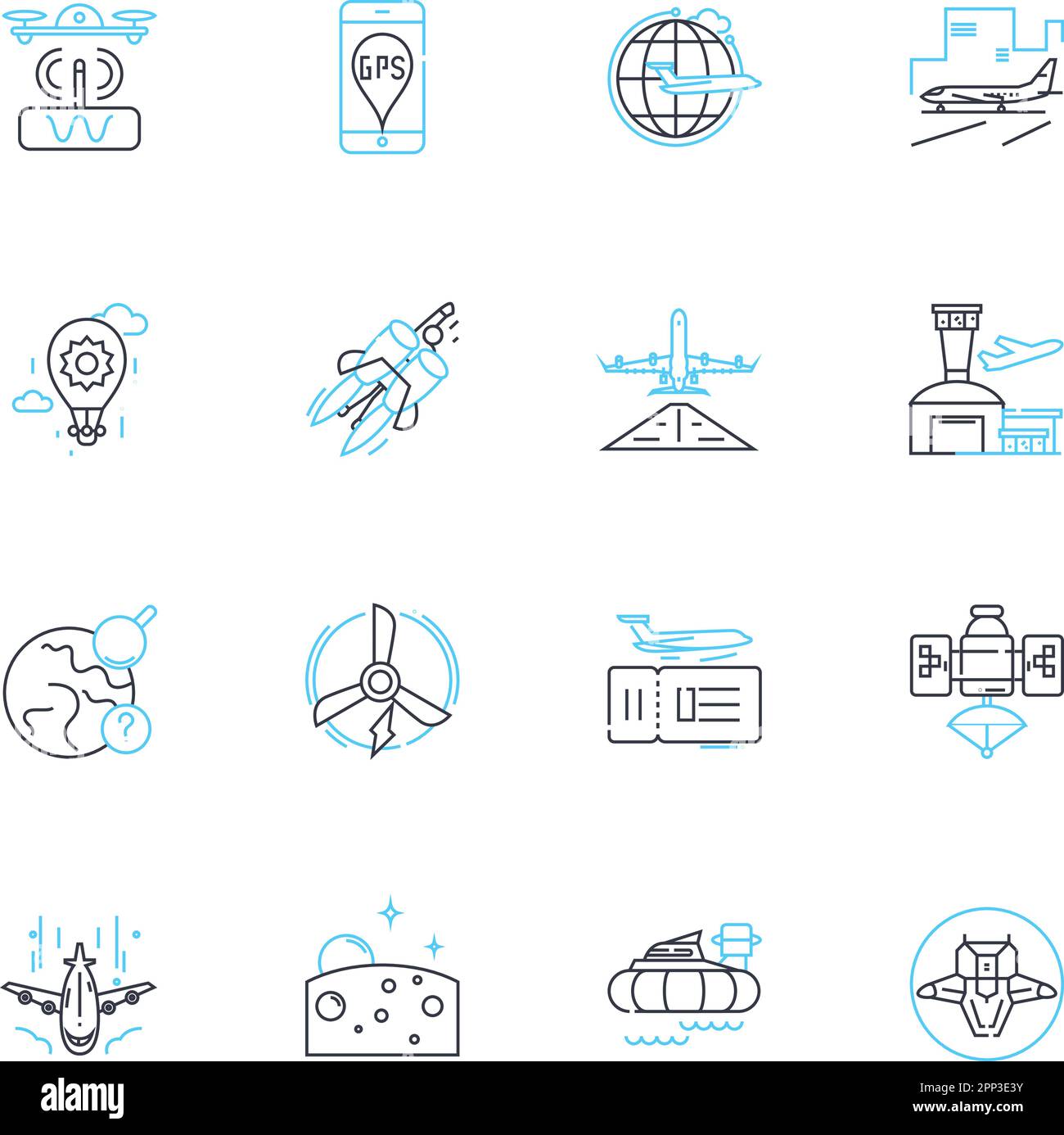 Load management linear icons set. Optimization, Efficiency, Demand ... Load management linear icons set. Optimization, Efficiency, Demand ...
