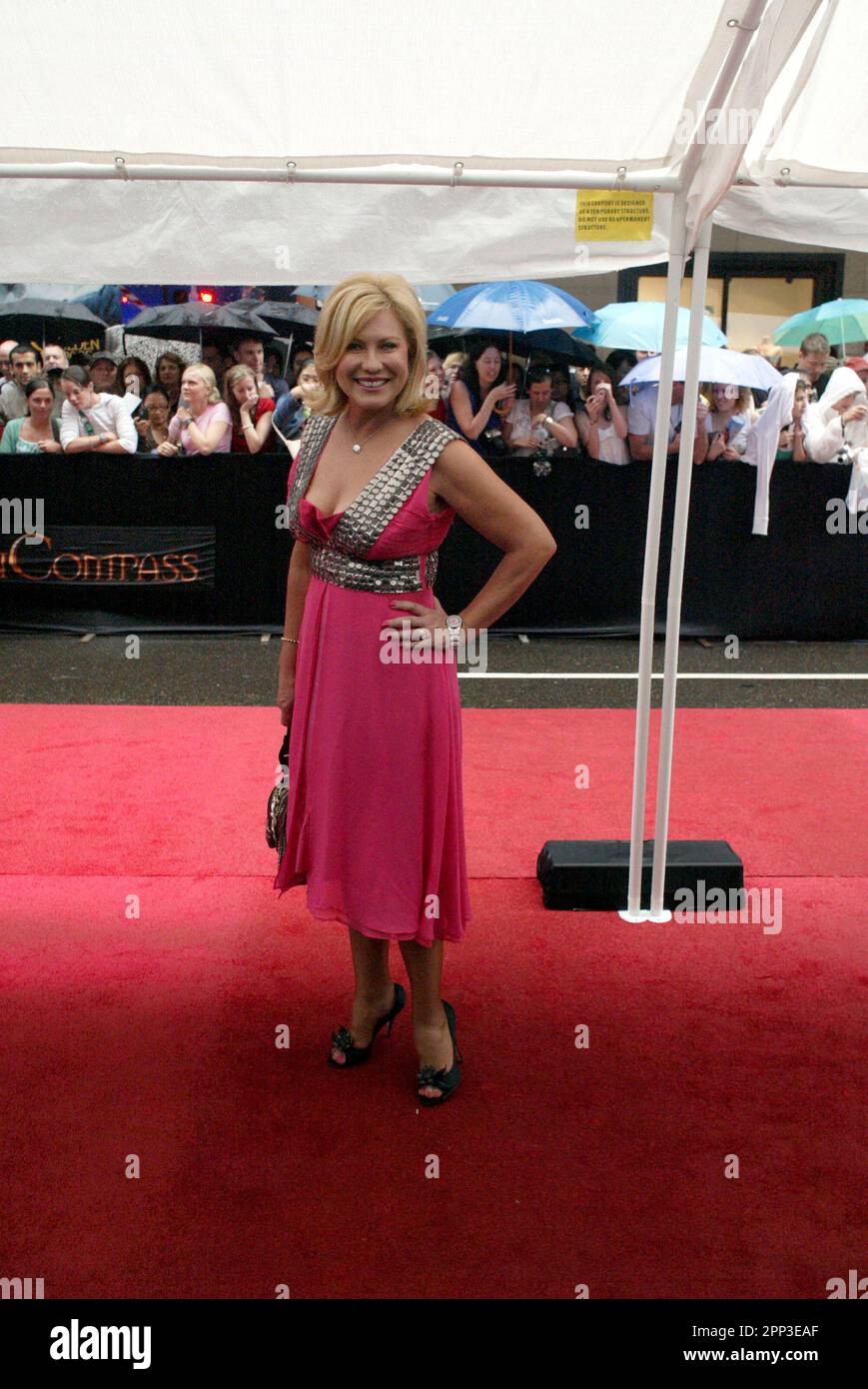 Kerri-Anne Kennerley arriving at the Australian premiere of Golden ...