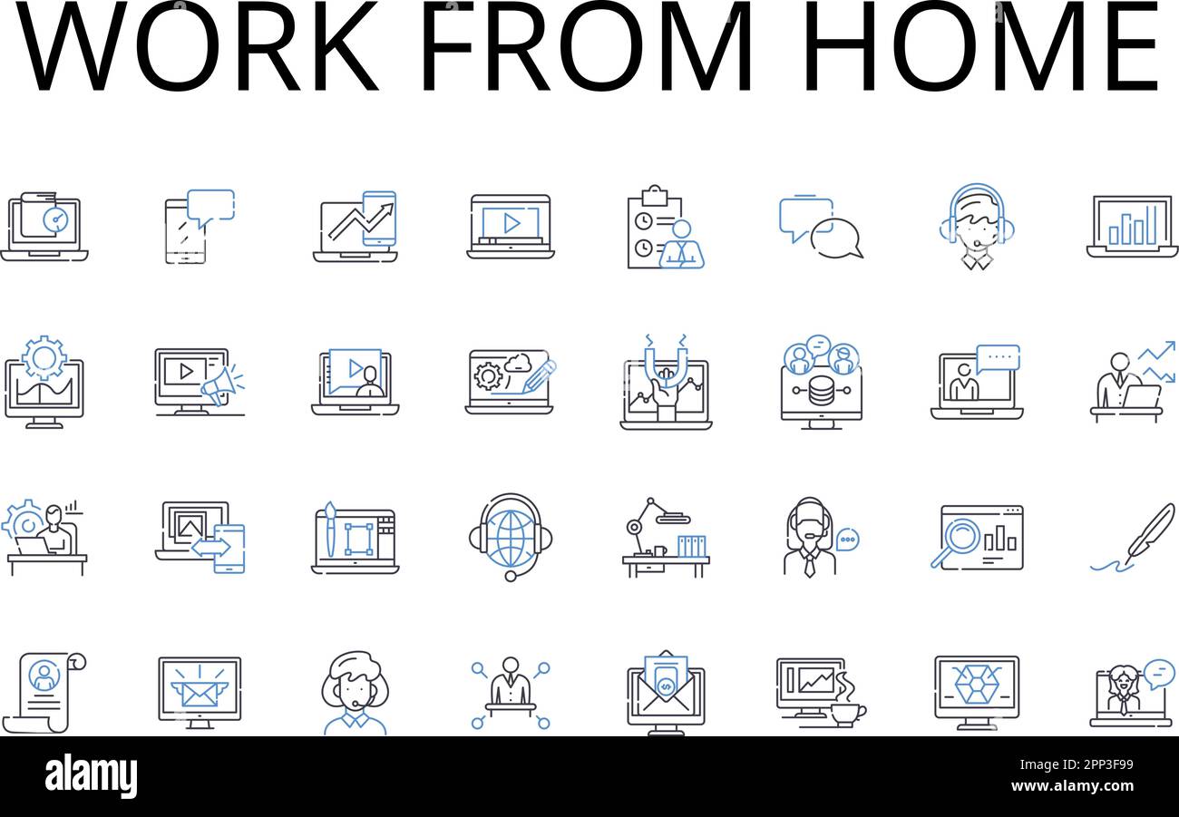 Workspace arrangement Stock Vector Images - Alamy