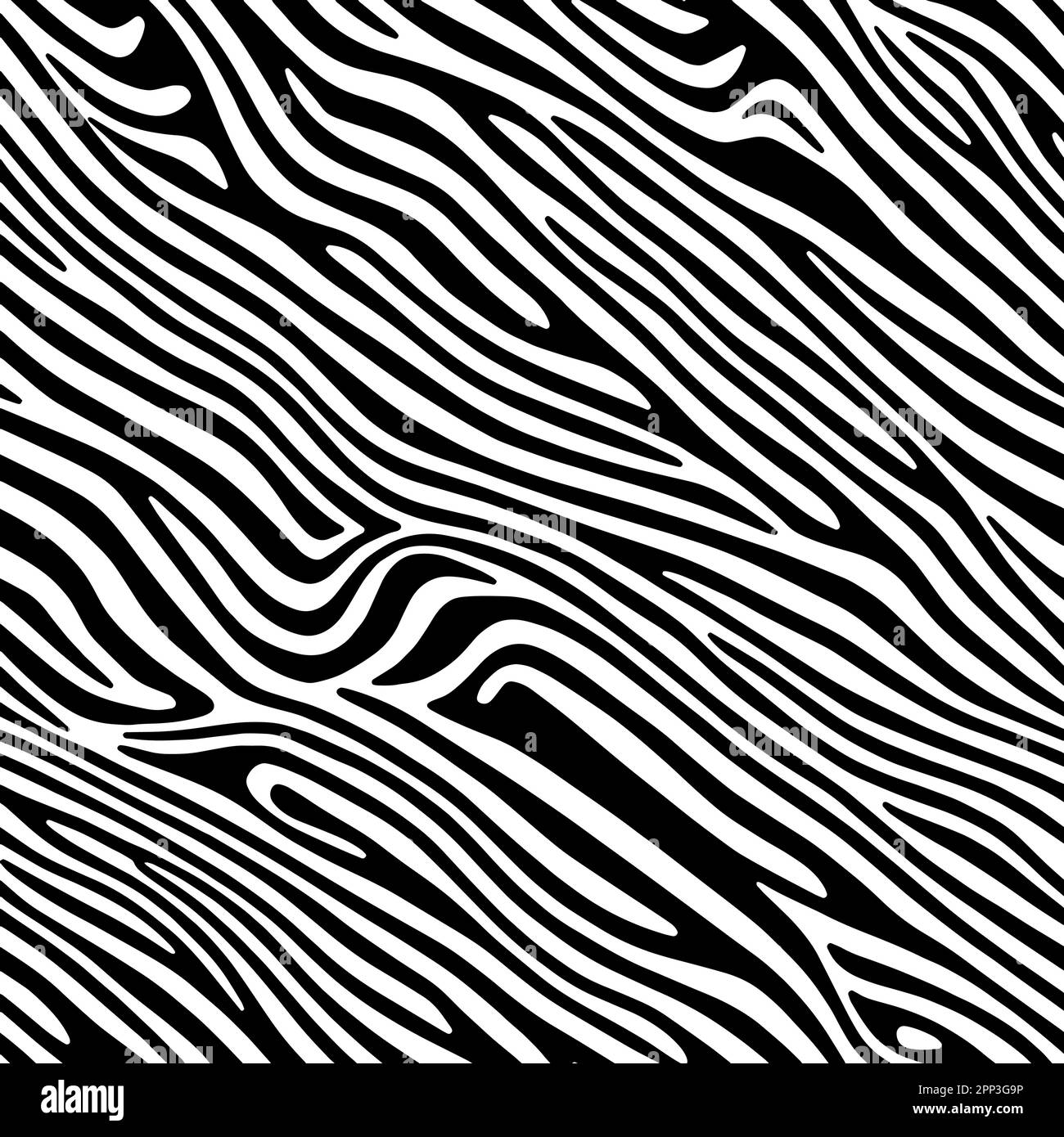 Vector Optical Illusion Black and White Seamless Pattern Stock Vector ...