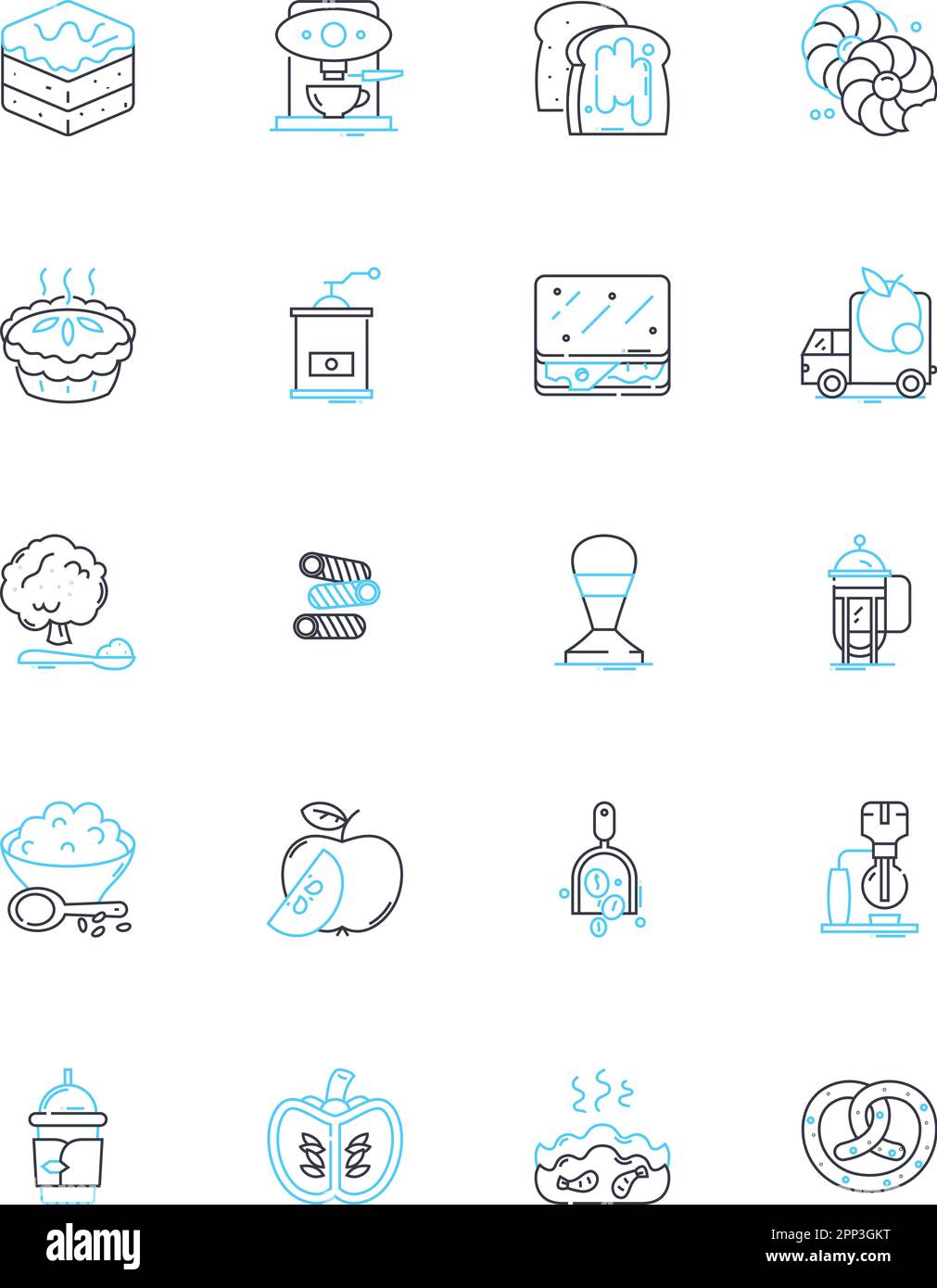 Creative Cuisine linear icons set. Artistic, Inventive, Fusion, Gourmet ... Creative Cuisine linear icons set. Artistic, Inventive, Fusion, Gourmet ...