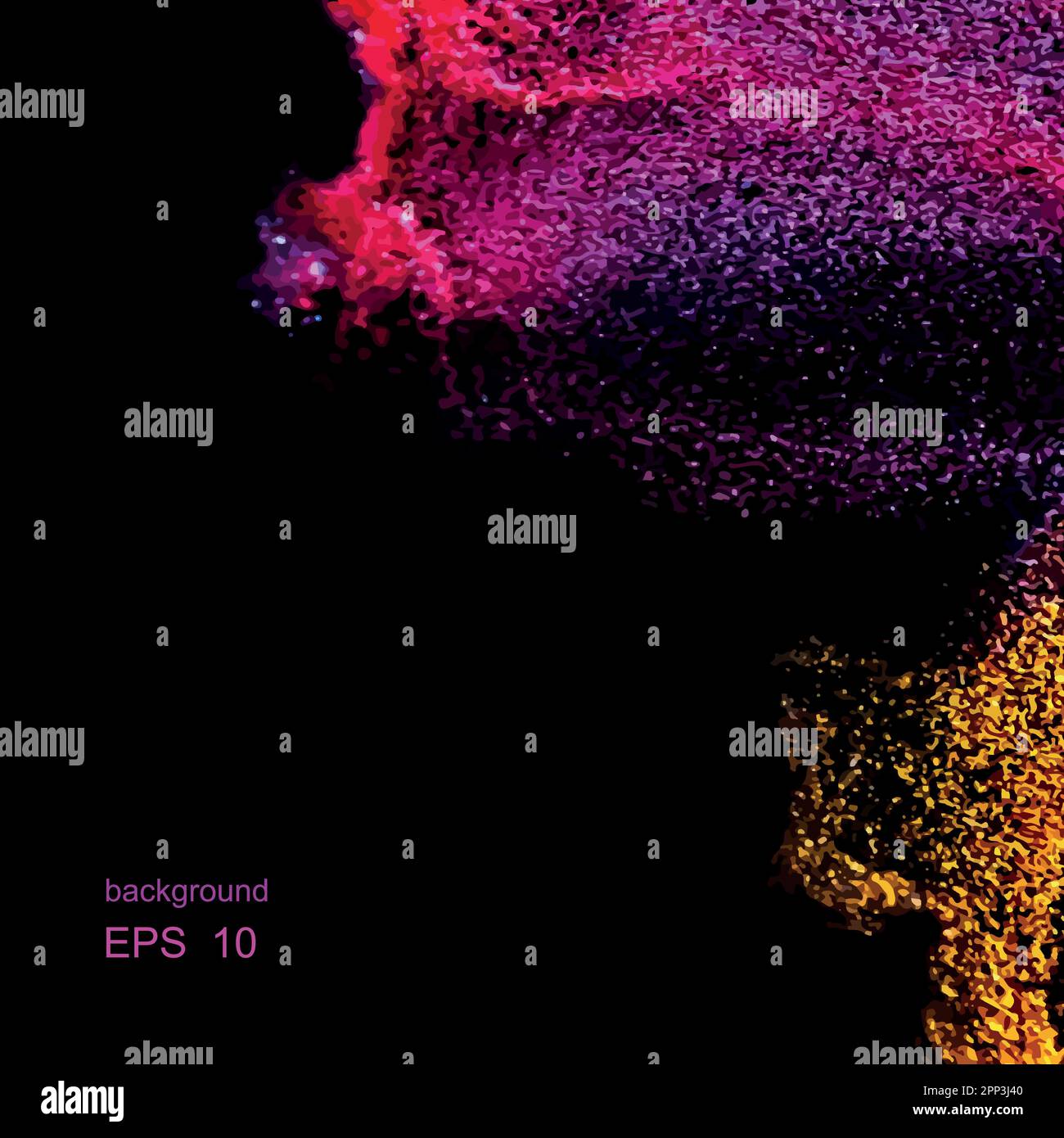 Alcohol ink vector texture banner. Fluid ink abstract background Stock ...