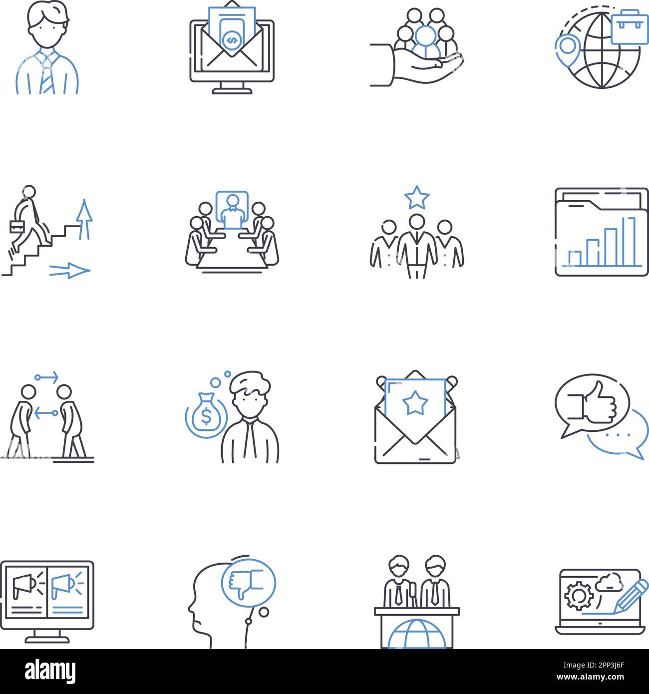 Event planning line icons collection. Catering, Decor, Invitations ...