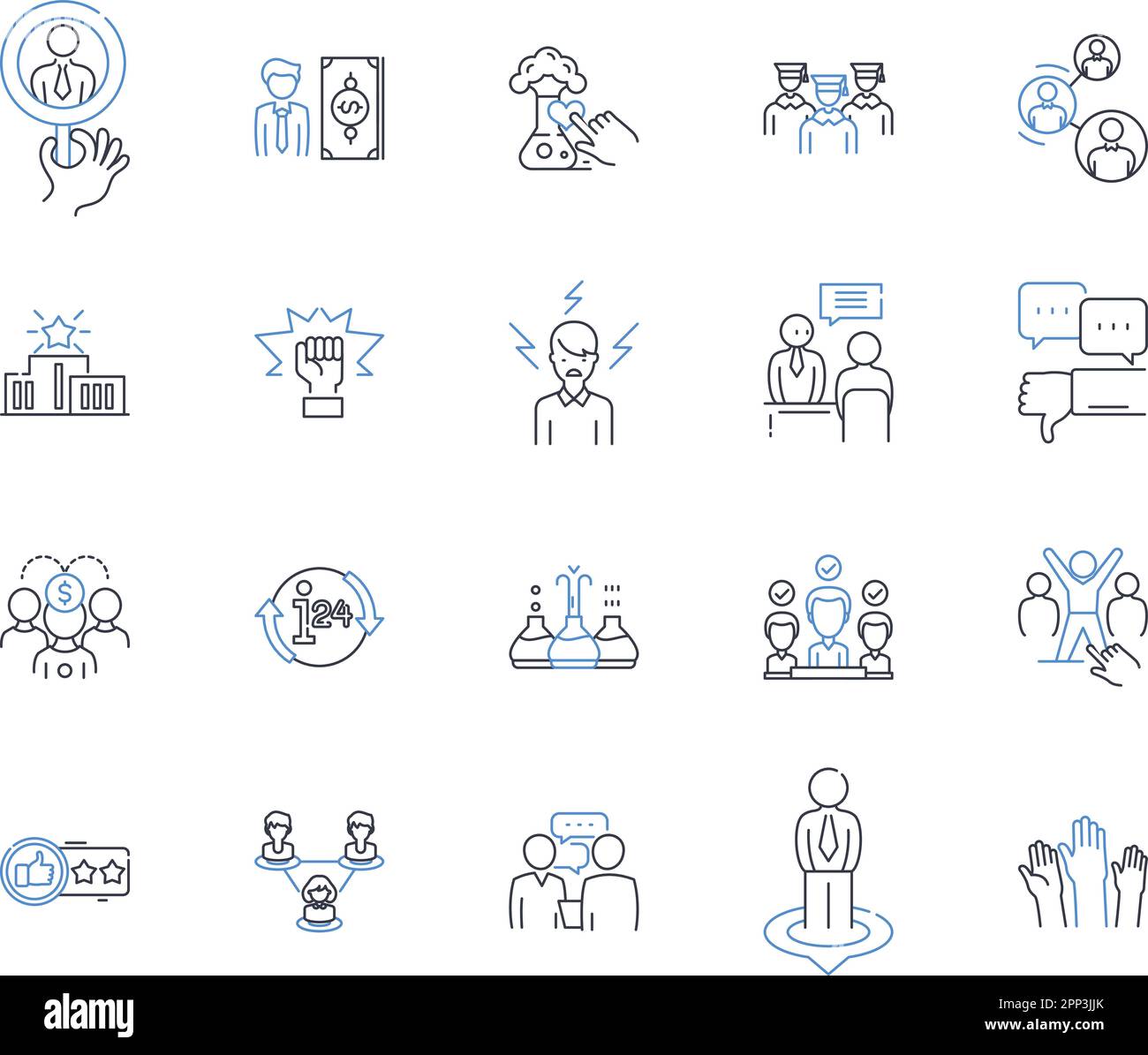 Start-up tutoring line icons collection. Entrepreneurship, Learning ... Start-up tutoring line icons collection. Entrepreneurship, Learning ...