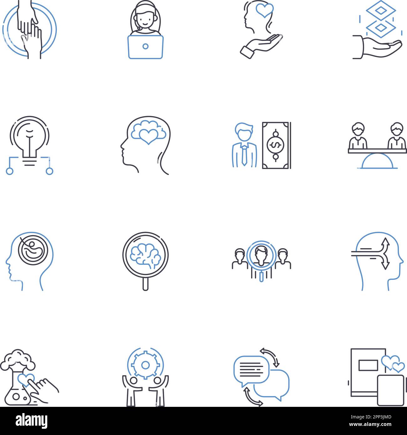 Workshop and commerce line icons collection. Innovation, Training ...
