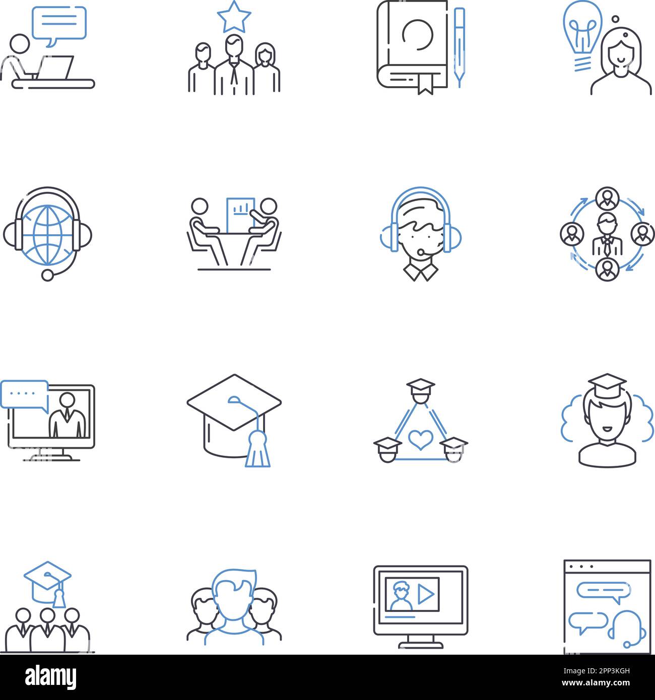 Hotel Sector line icons collection. Hospitality, Accommodation, Luxury ...