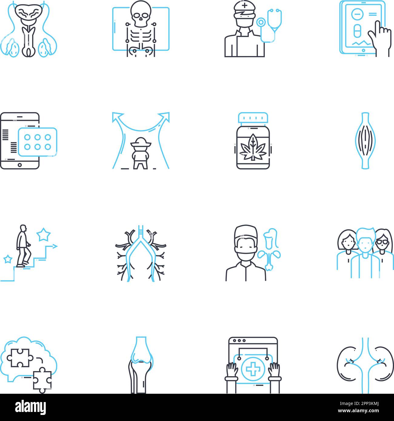 Hypnotherapy linear icons set. Relaxation, Suggestion, Trance ...