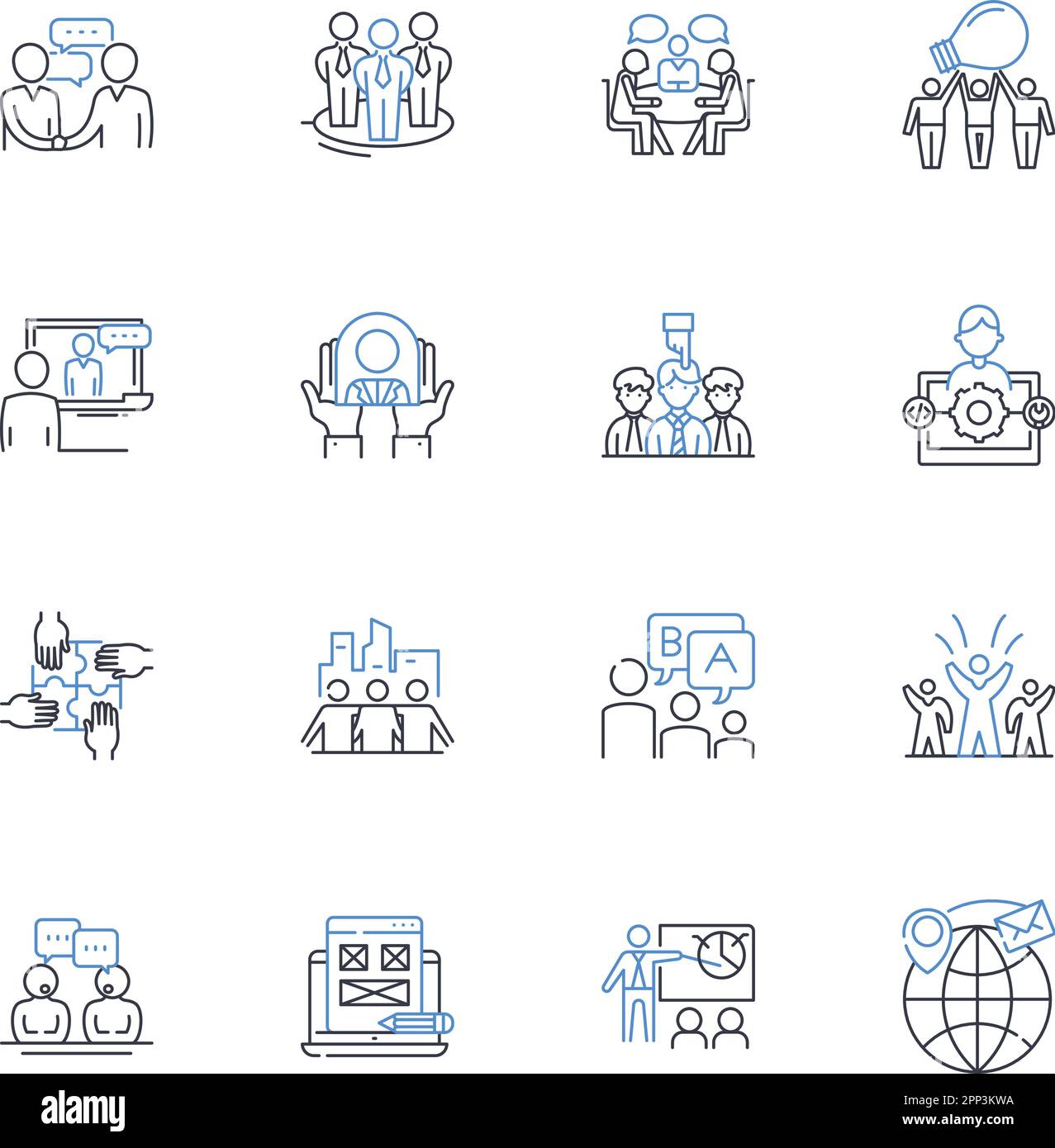 My Making Operation Line Icons Collection Assembly Manufacturing Production Crafting Making