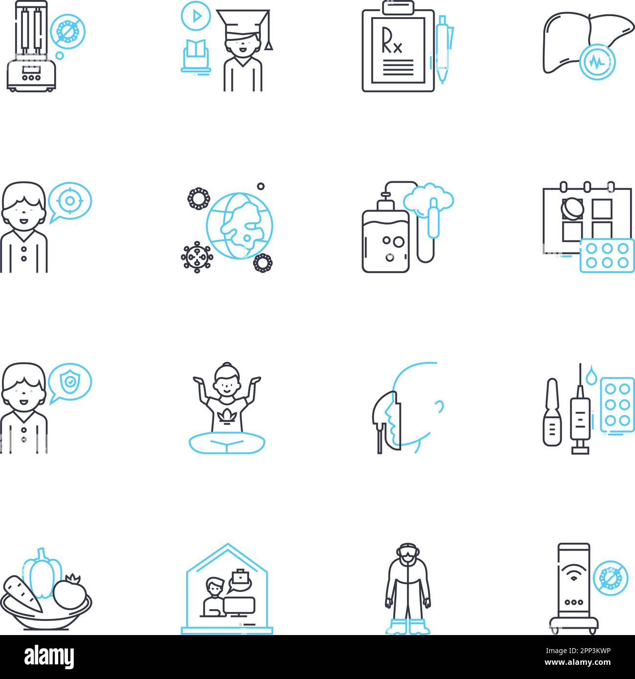 Health crisis adaptation Stock Vector Images - Alamy