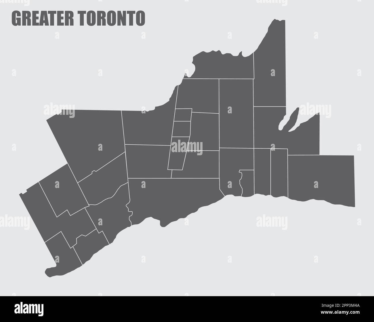 Toronto map hi-res stock photography and images - Alamy