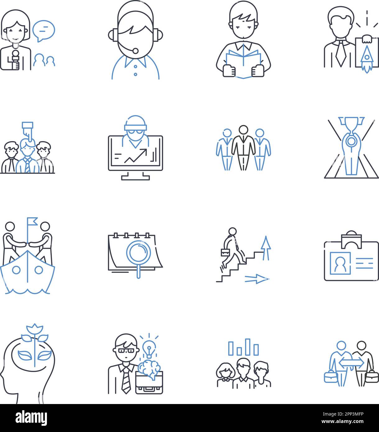 Expertise line icons collection. Mastery, Proficiency, Skill, Knowledge ...