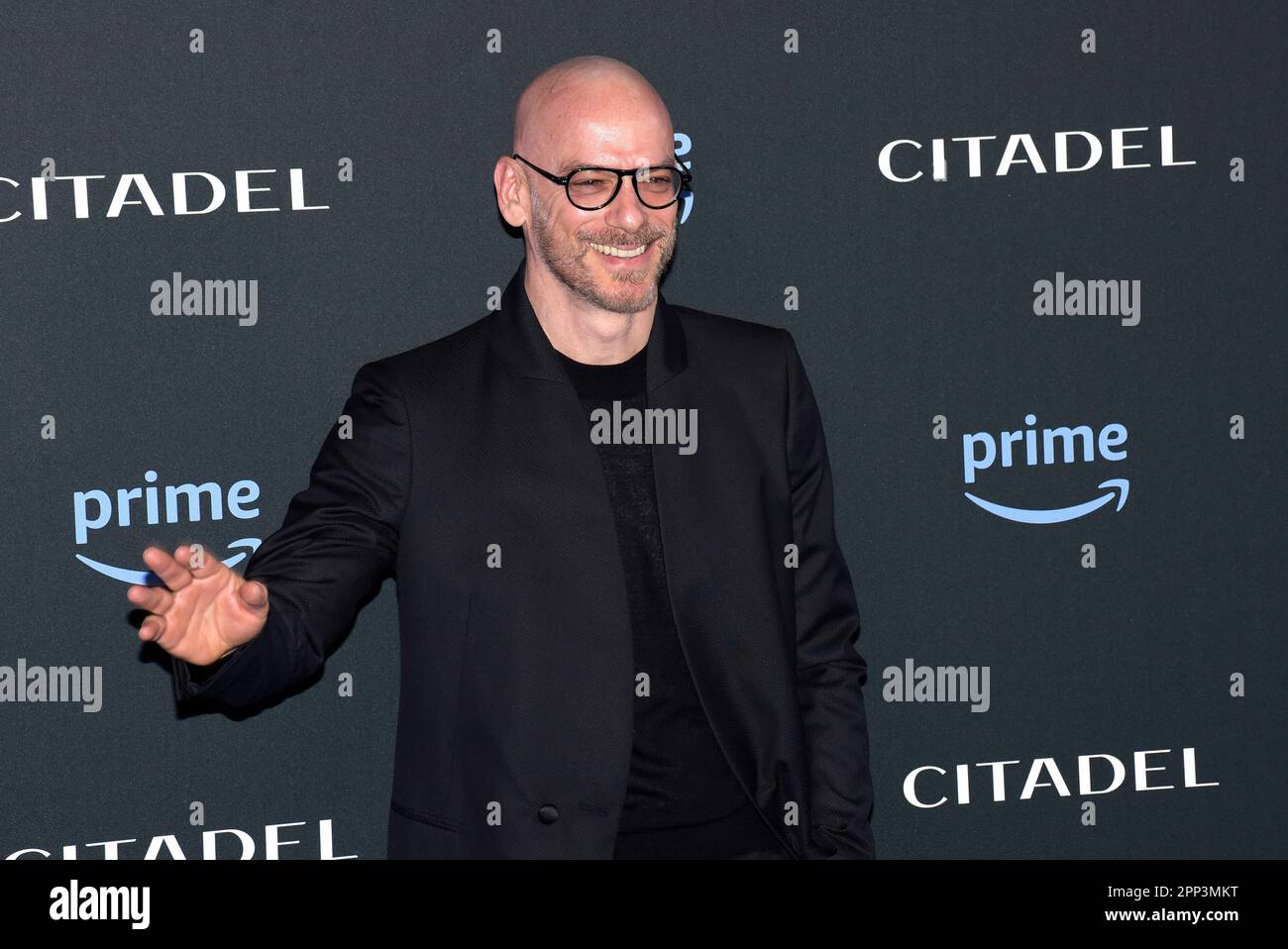 Rome, Italy. 21st Apr, 2023. Filippo Nigro attends the Citadel tv ...