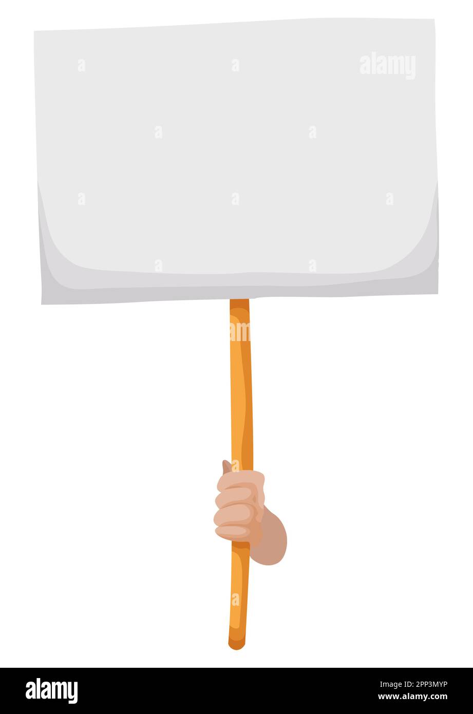 Isolated banner with copy space with golden handle and a hand holding ...