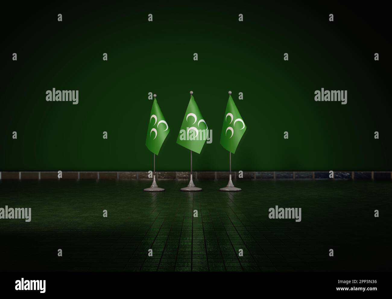 Ottoman State Flag - Ottoman Empire Stock Photo - Alamy