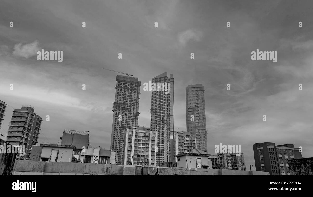 Mumbai rooftop view hi-res stock photography and images - Alamy