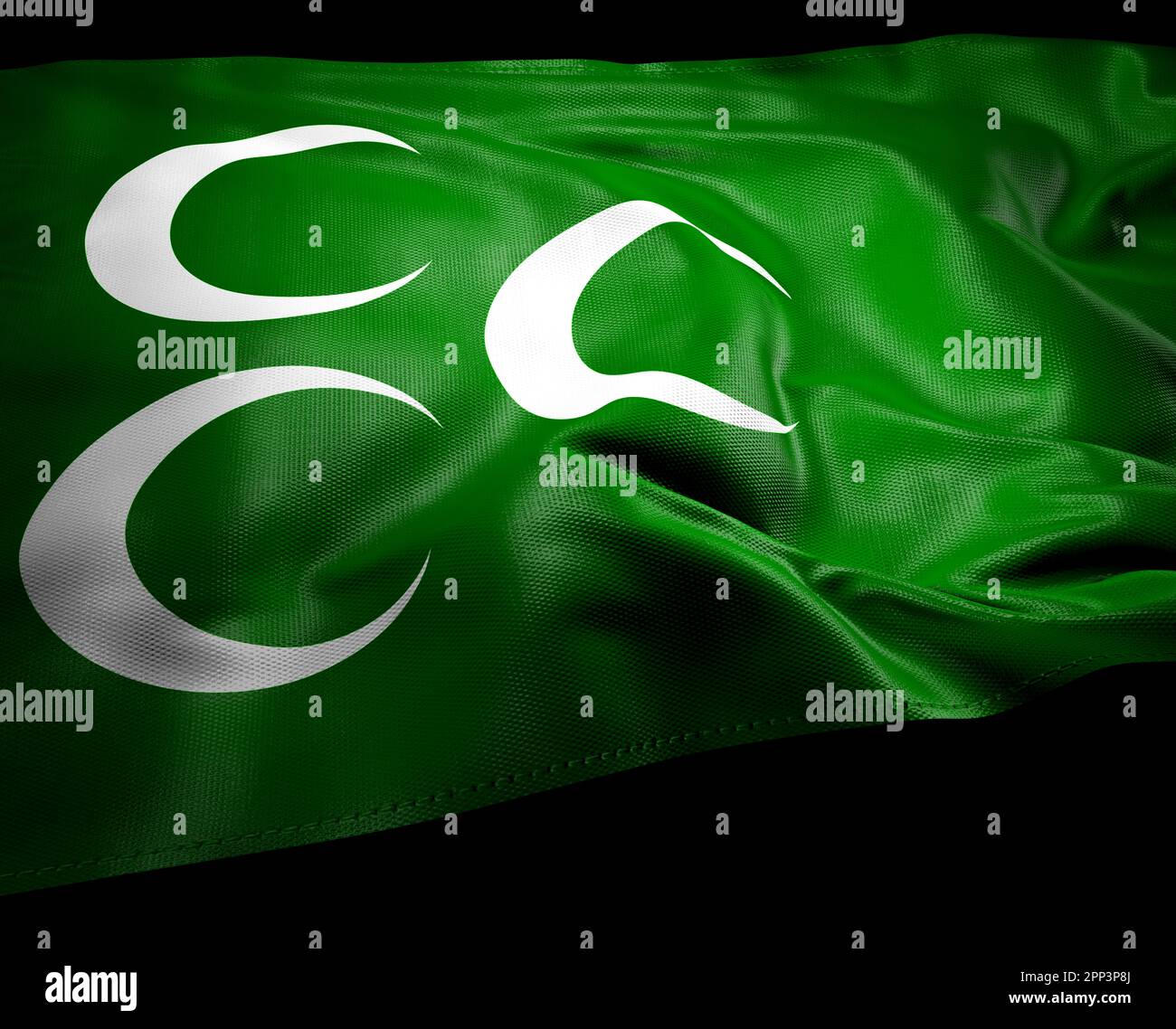 Ottoman State Flag - Ottoman Empire Stock Photo - Alamy