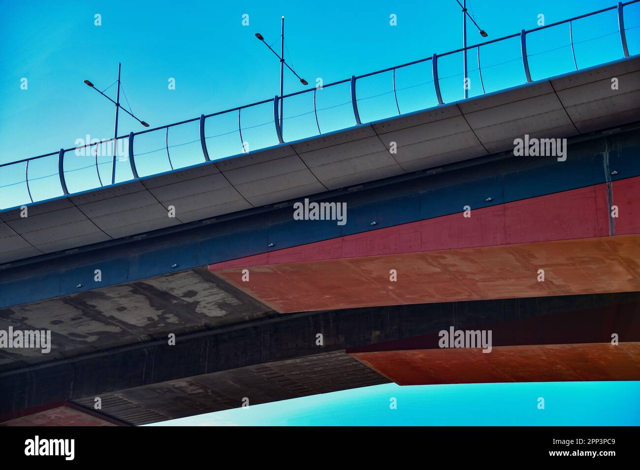 Section of Bolte Bridge Architecture, Docklands, Melbourne, Victoria ...