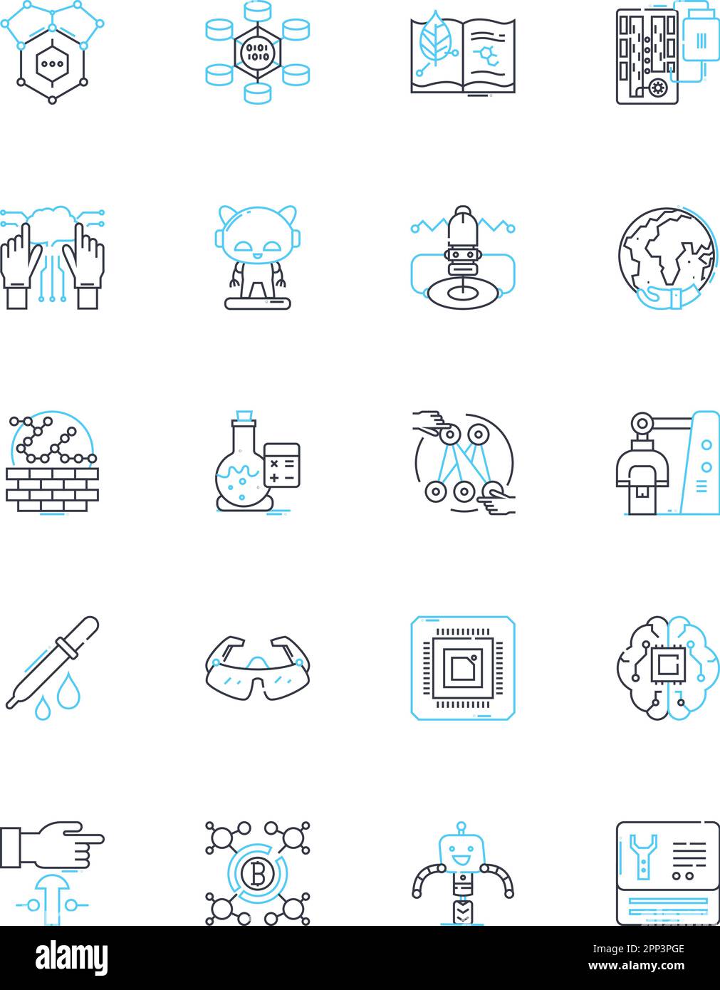 Copycat progress linear icons set. Imitation, Mimicry, Reproduction ... Copycat progress linear icons set. Imitation, Mimicry, Reproduction ...