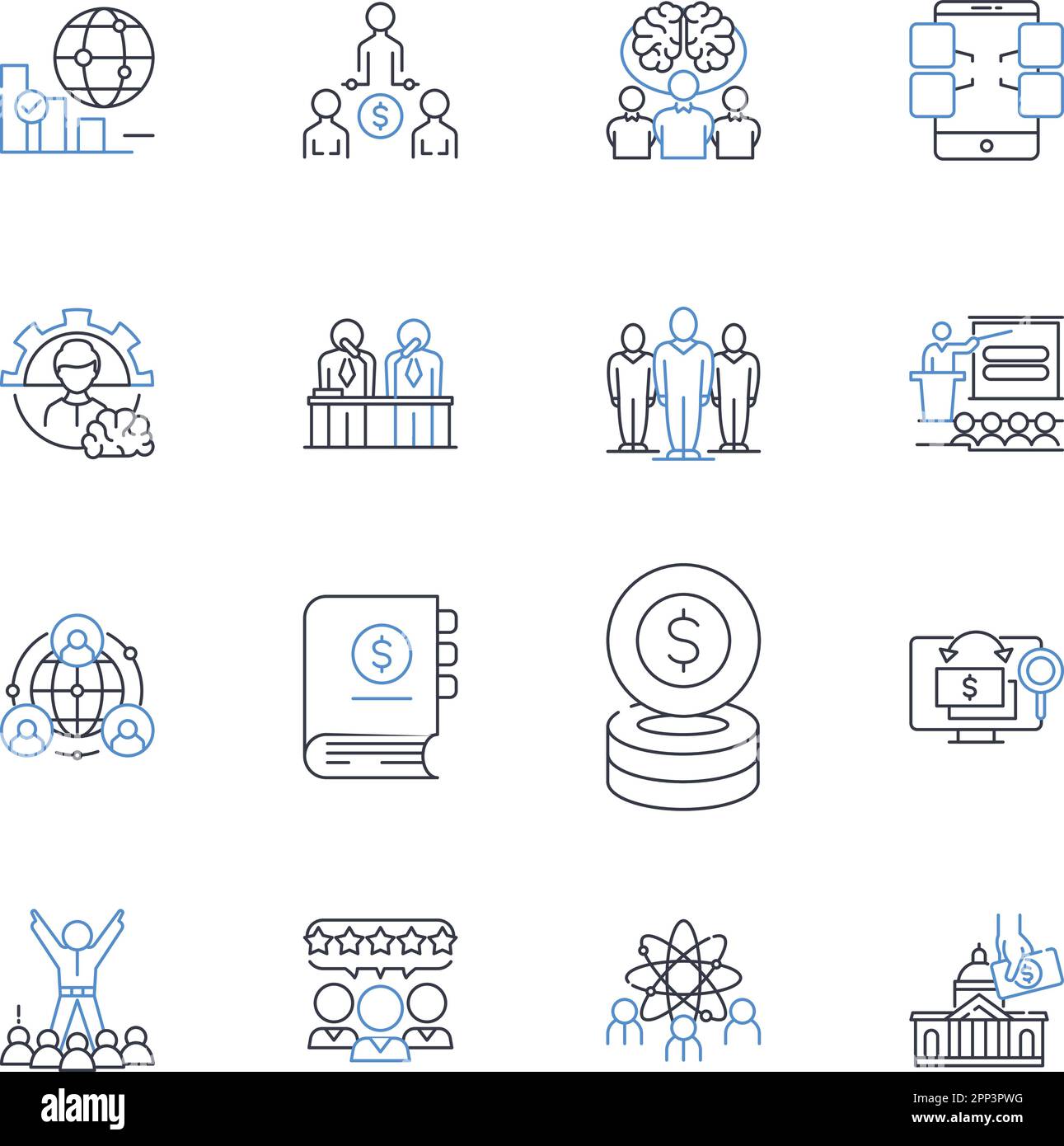 Project assessment line icons collection. Evaluation, Analysis, Audit ... Project assessment line icons collection. Evaluation, Analysis, Audit ...