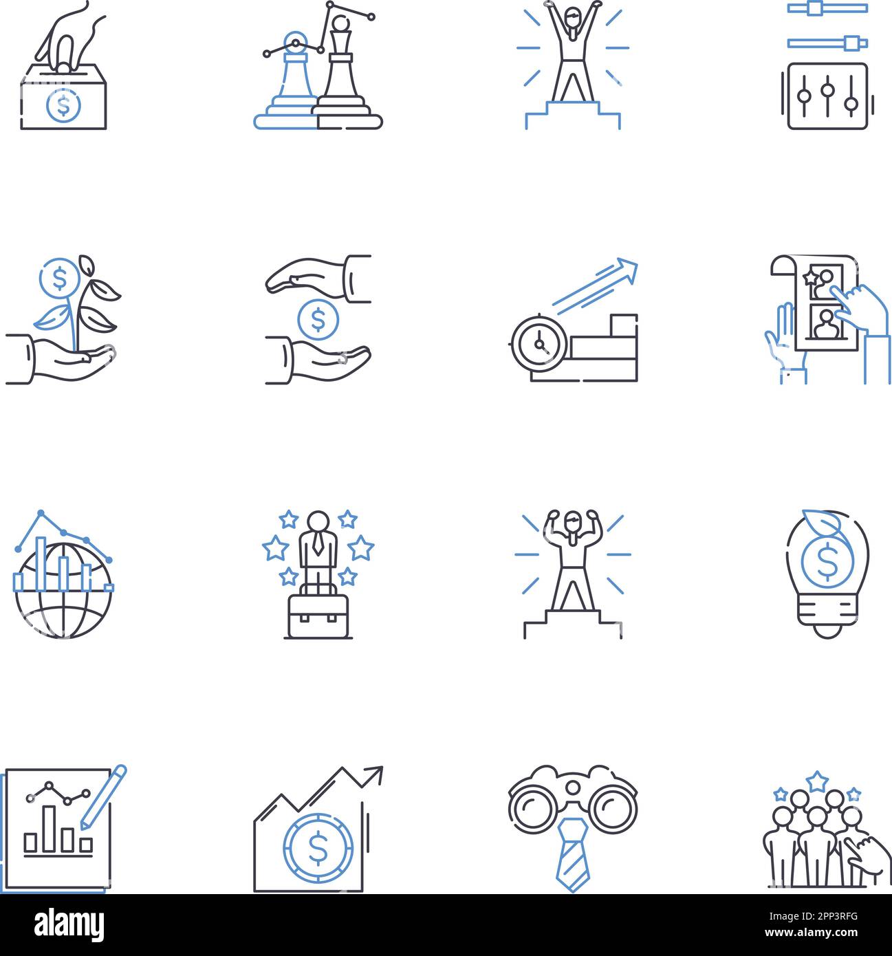 Customer satisfaction line icons collection. Experience, Feedback ...