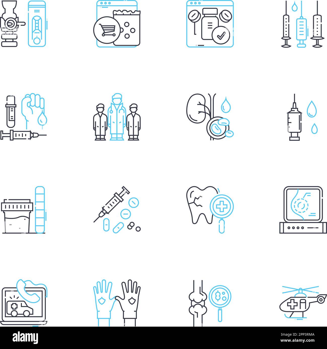 Human rights linear icons set. Equality, Dignity, Freedom, Empowerment ...