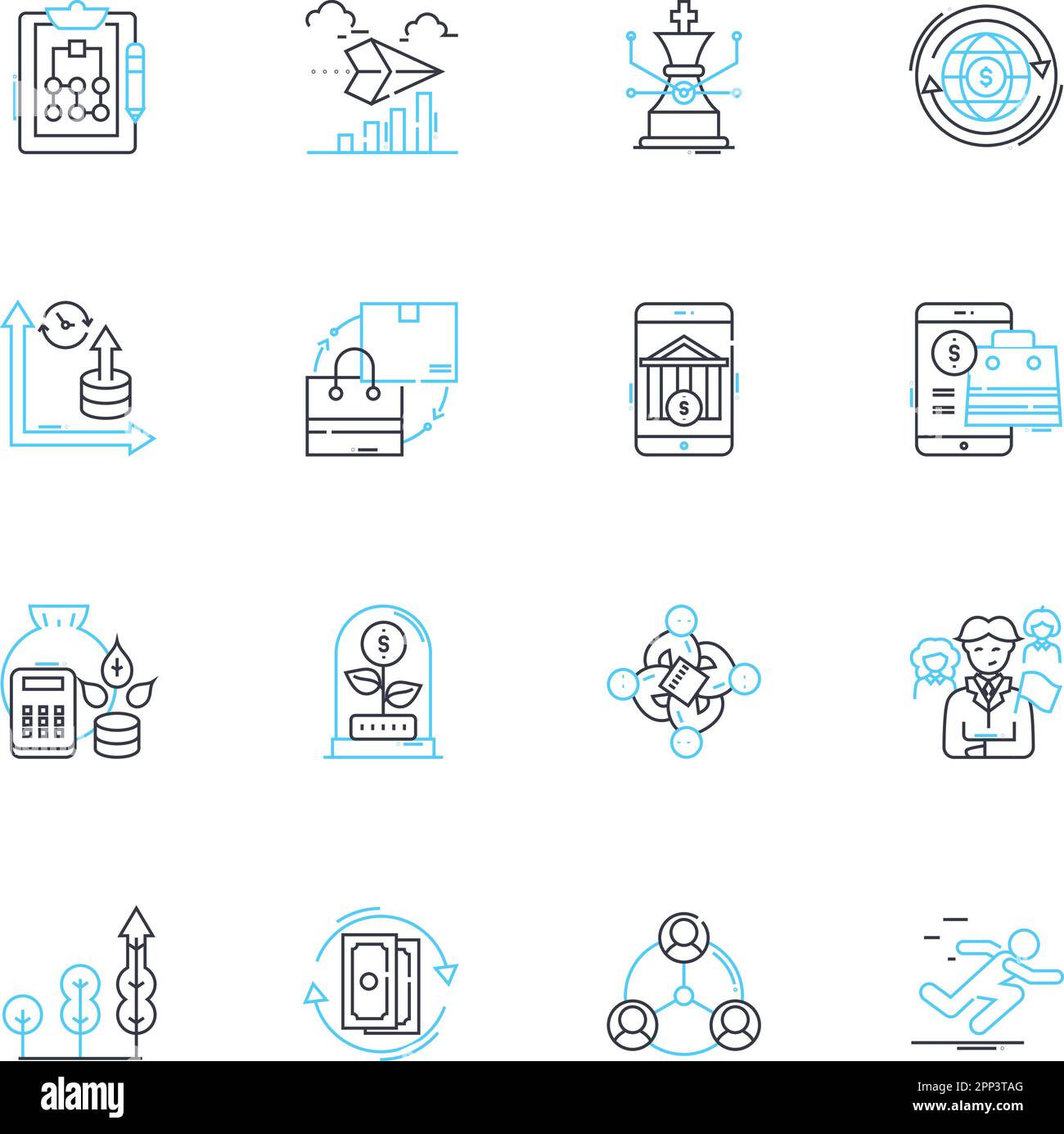 Social nerk linear icons set. Community, Connectivity, Interaction ...