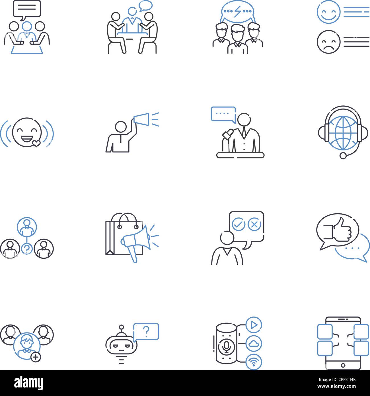 Annunciation line icons collection. Angel, Mary, Gabriel, Conception ...