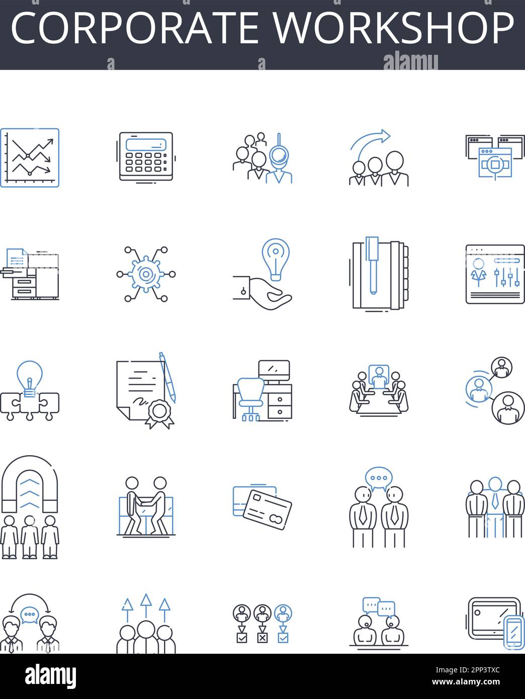 Team building session Stock Vector Images - Alamy