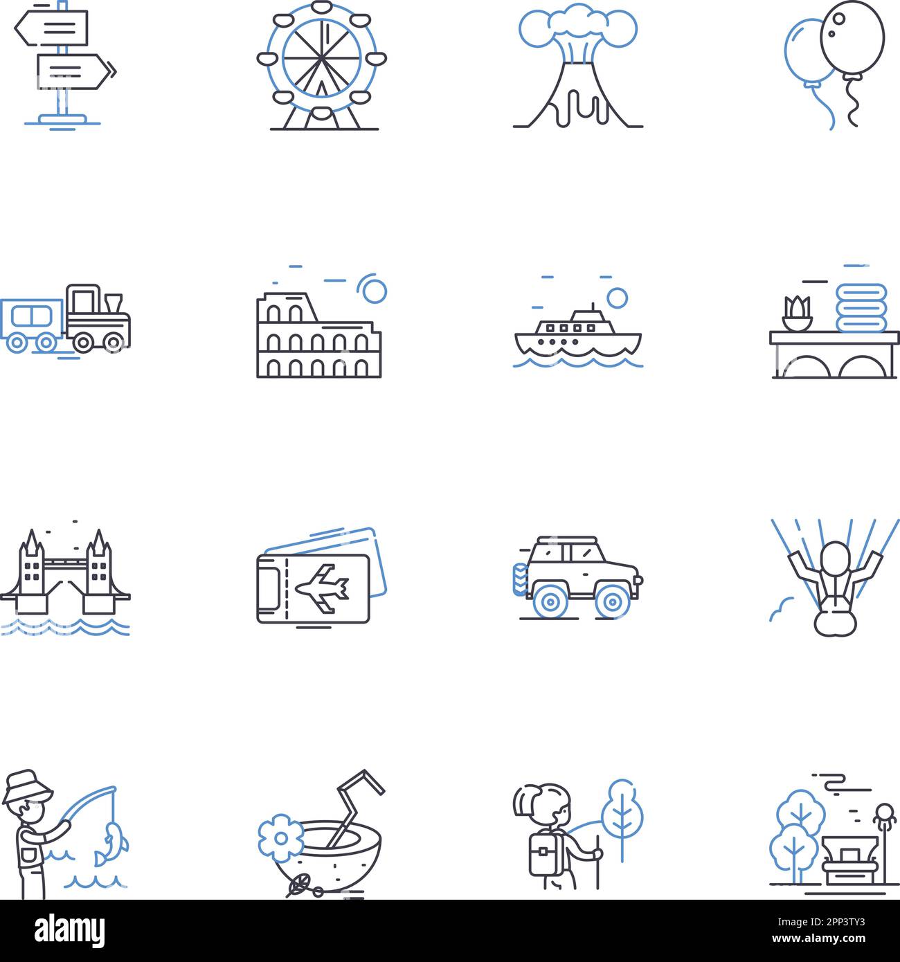 Romantic intimacy line icons collection. Passion, Love, Intimacy, Trust ...