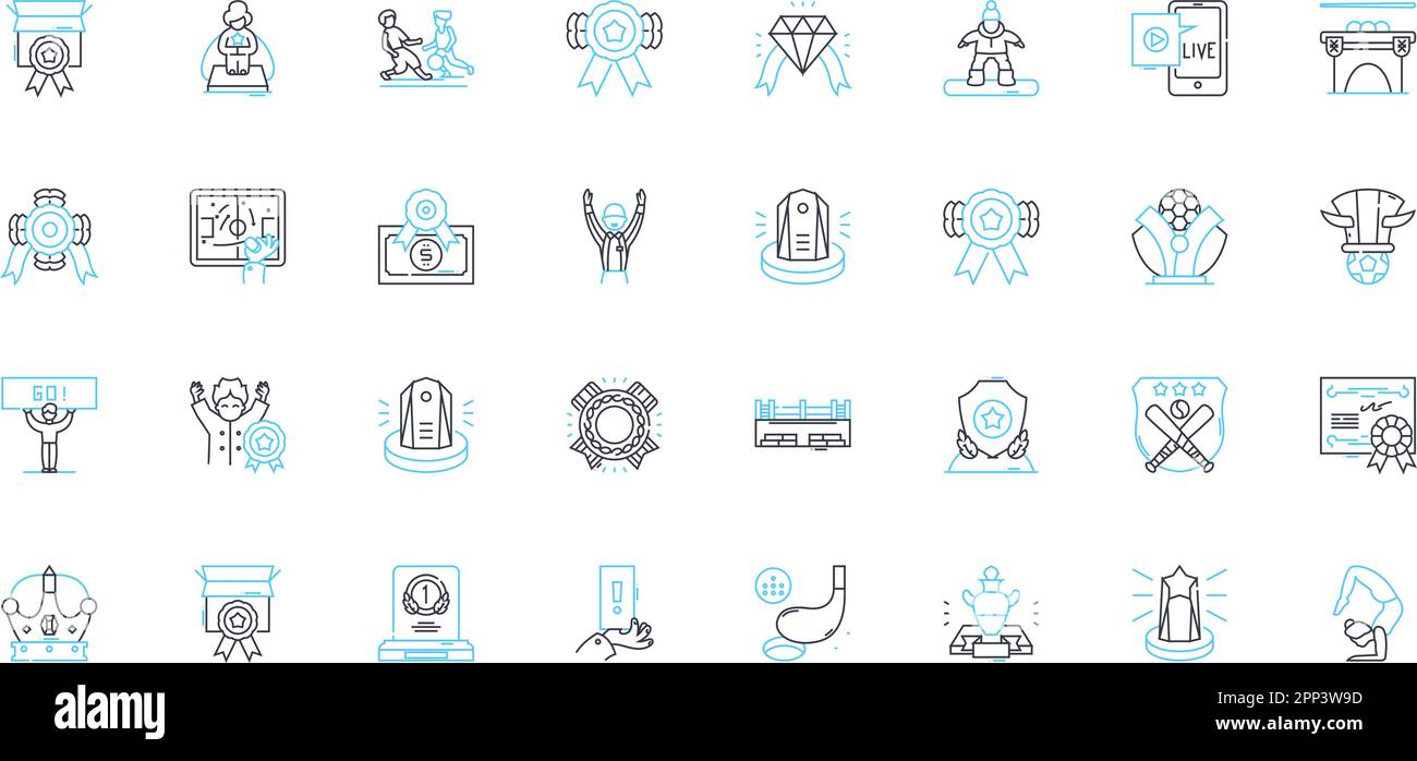 Guidance Direction Linear Icons Set Mentorship Navigation Leadership