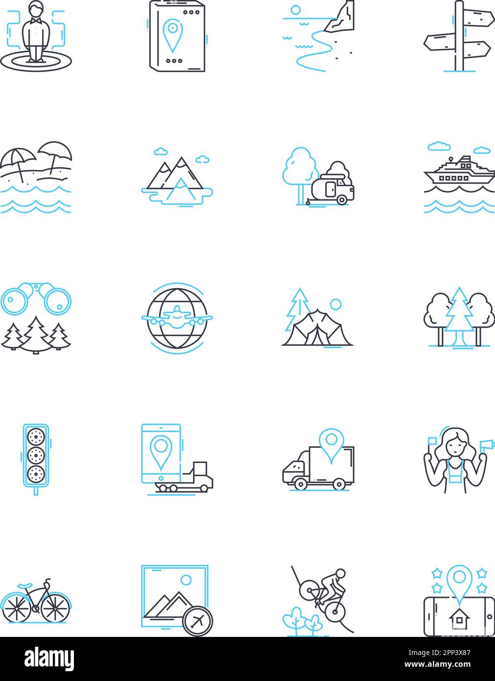 Global Navigation Satellite System (GNSS) linear icons set. Navigation ... Global Navigation Satellite System (GNSS) linear icons set. Navigation ...