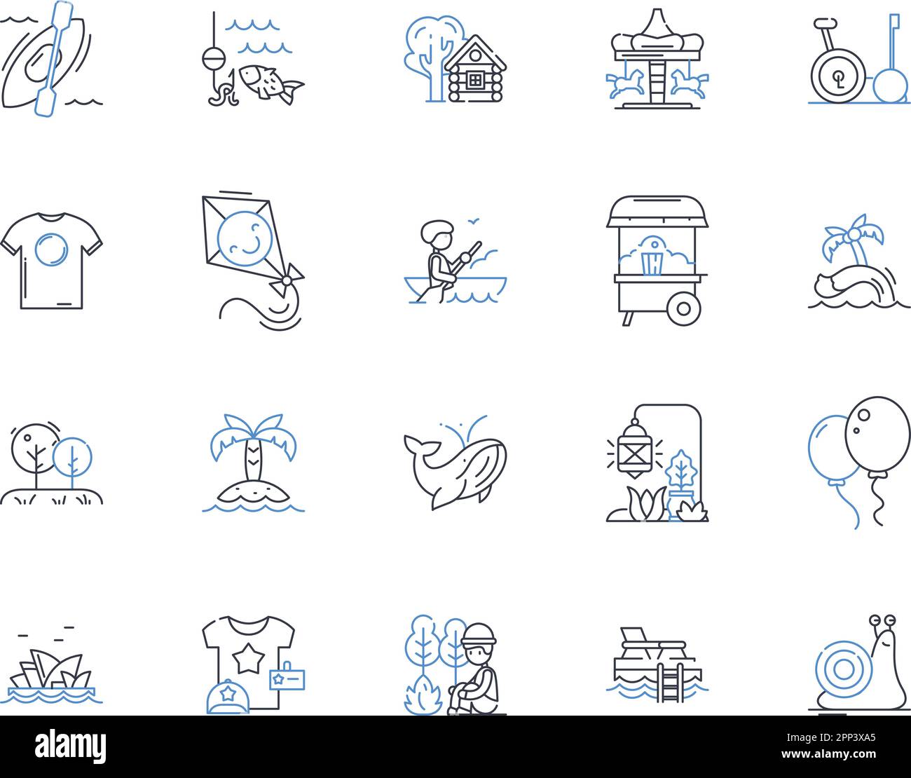 Bright period and exercise line icons collection. Energy, Movement ...