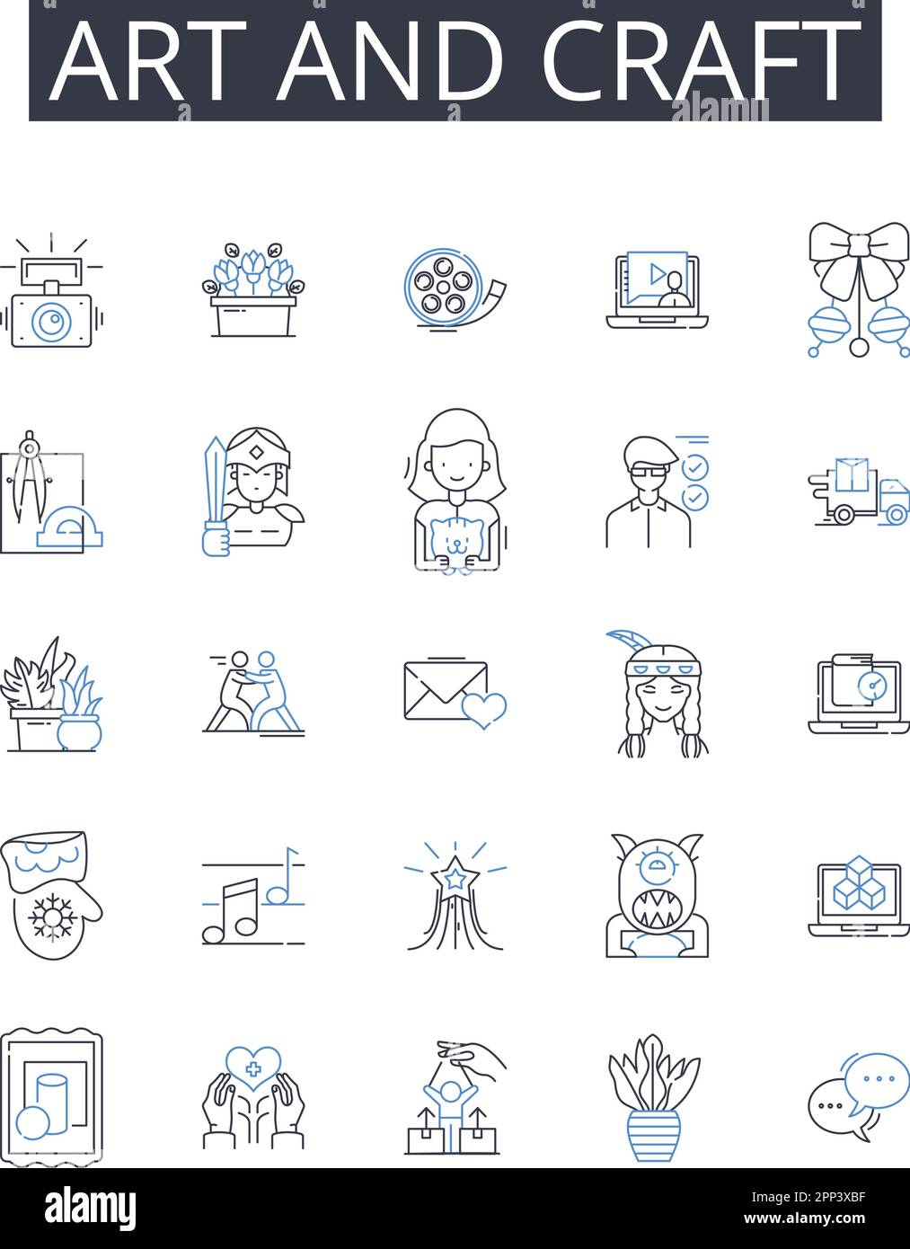 Paper mache sculpture Stock Vector Images - Alamy