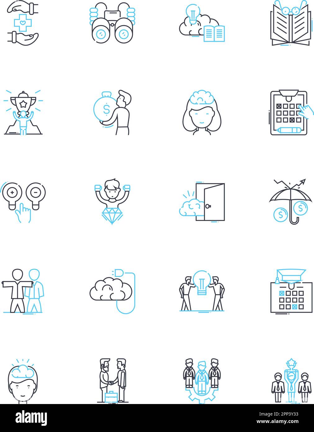 Social interaction linear icons set. Communication, Connection ... Social interaction linear icons set. Communication, Connection ...