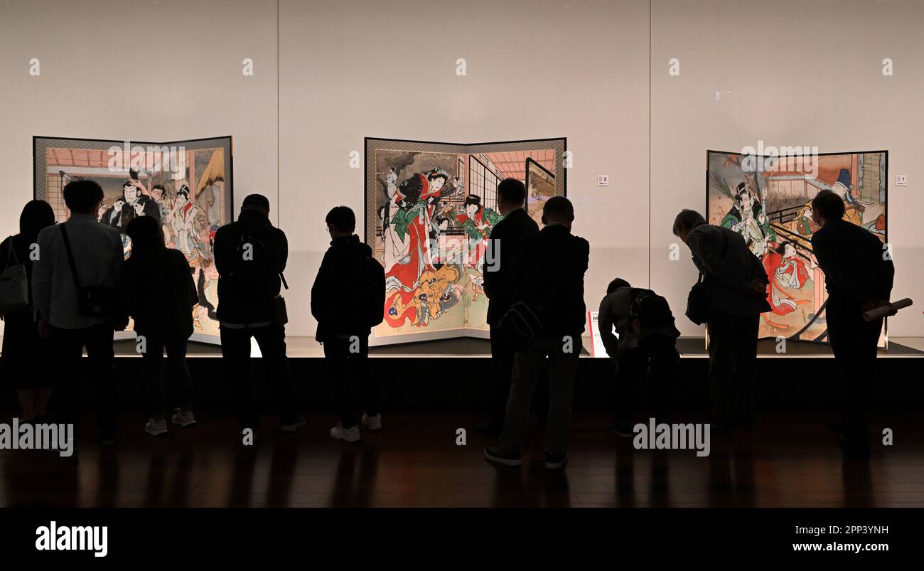 A special exhibition of Japanese artist Kizo Hirose, also known as Ekin ...