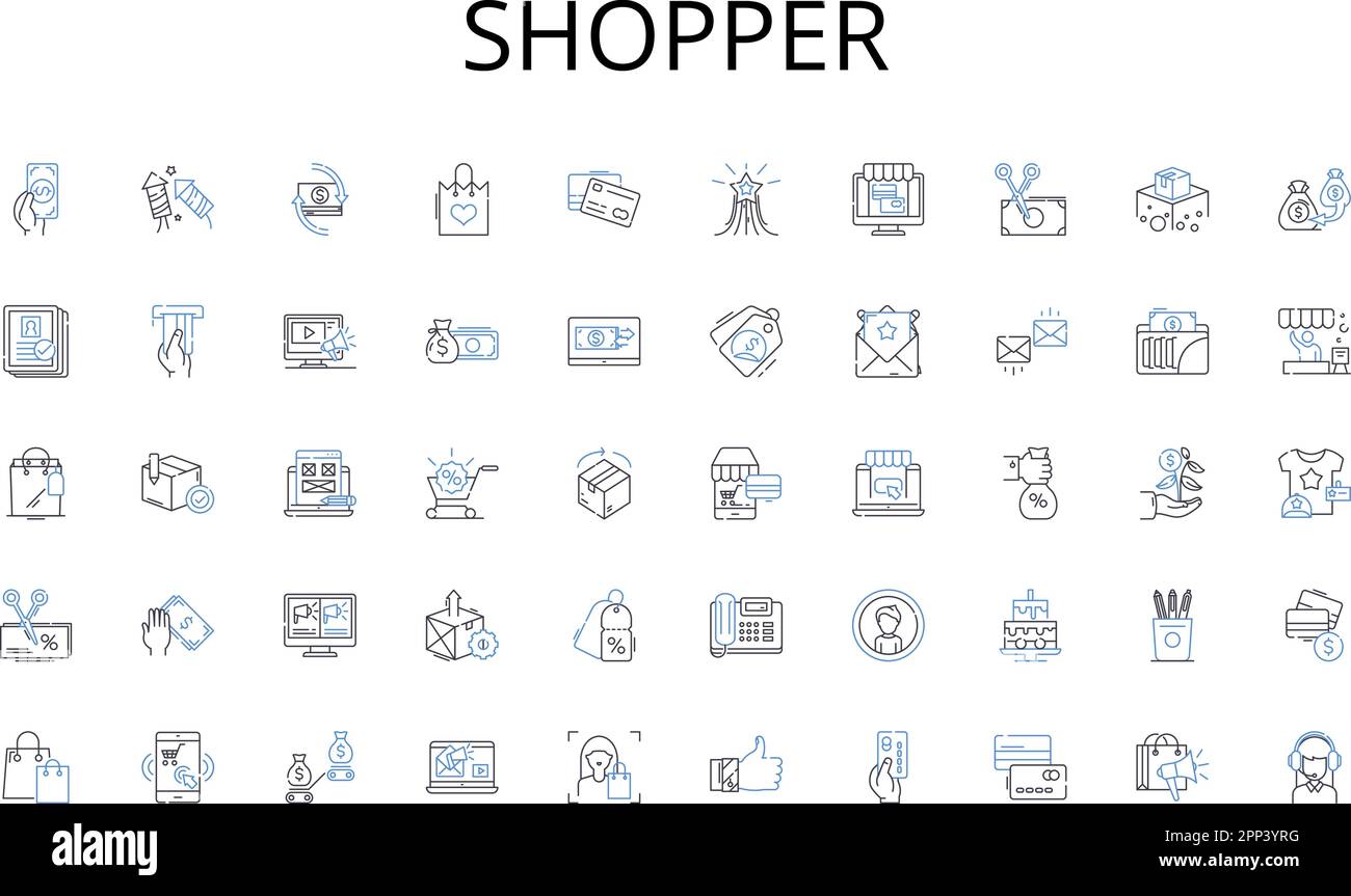 Shopper provencal Stock Vector Images - Alamy