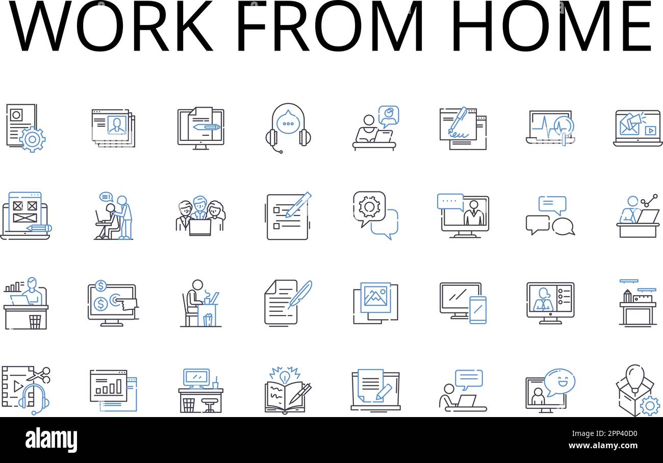 Alternative office freelance Stock Vector Images - Alamy