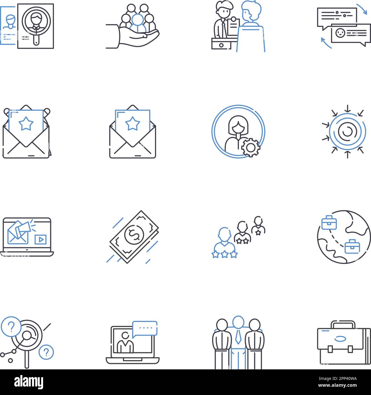 Competitor analysis line icons collection. Rivals, Analysis, Competition, Comparison, Market ...