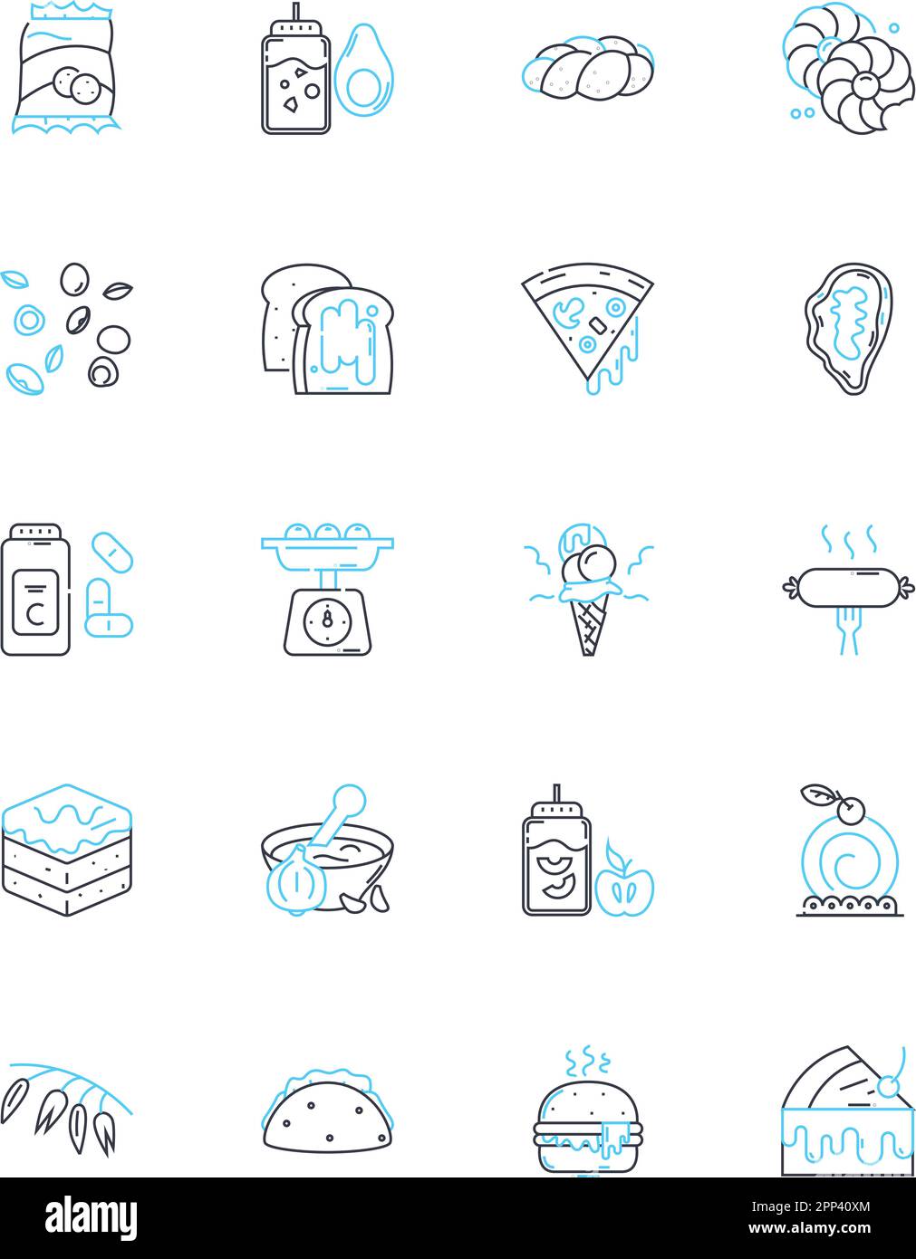 Nutty cookie Stock Vector Images - Alamy