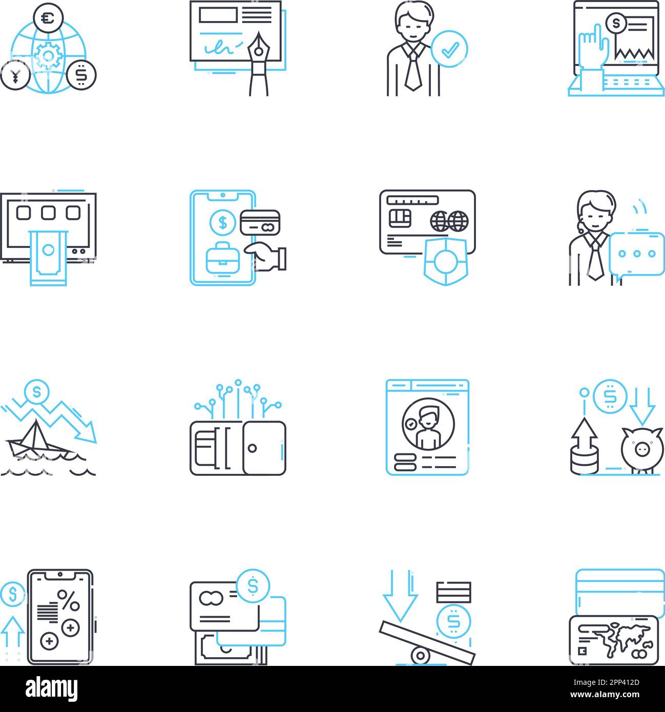 Organization and management linear icons set. Leadership, Communication ... Organization and management linear icons set. Leadership, Communication ...