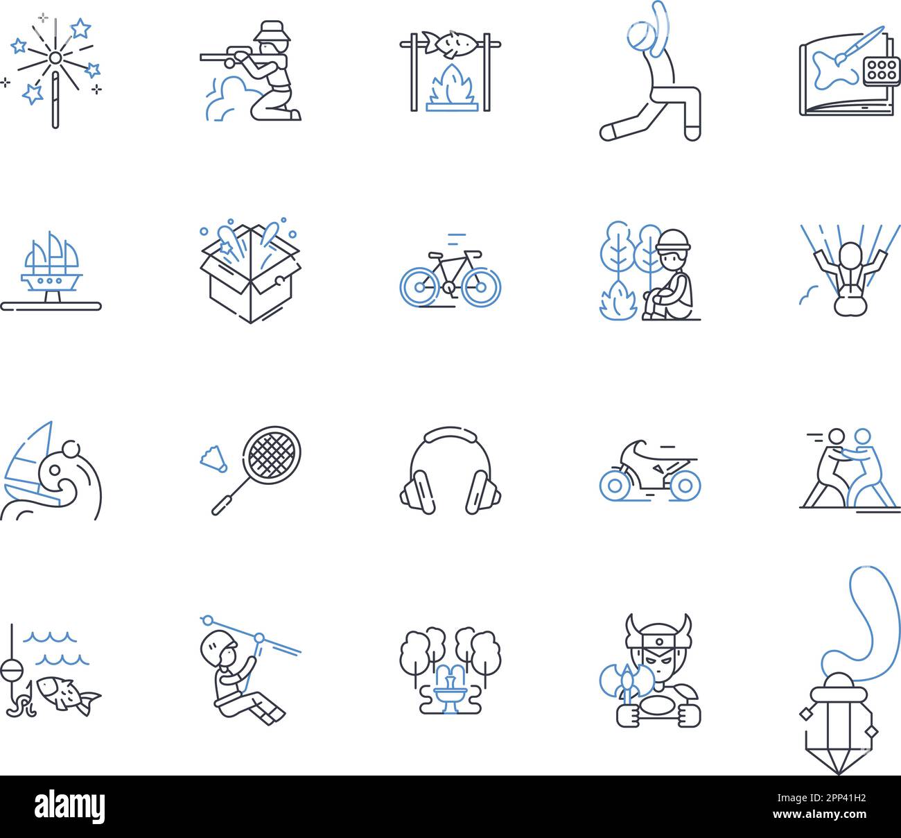 Artistic line icons collection. Creative, Innovative, Imaginative ...