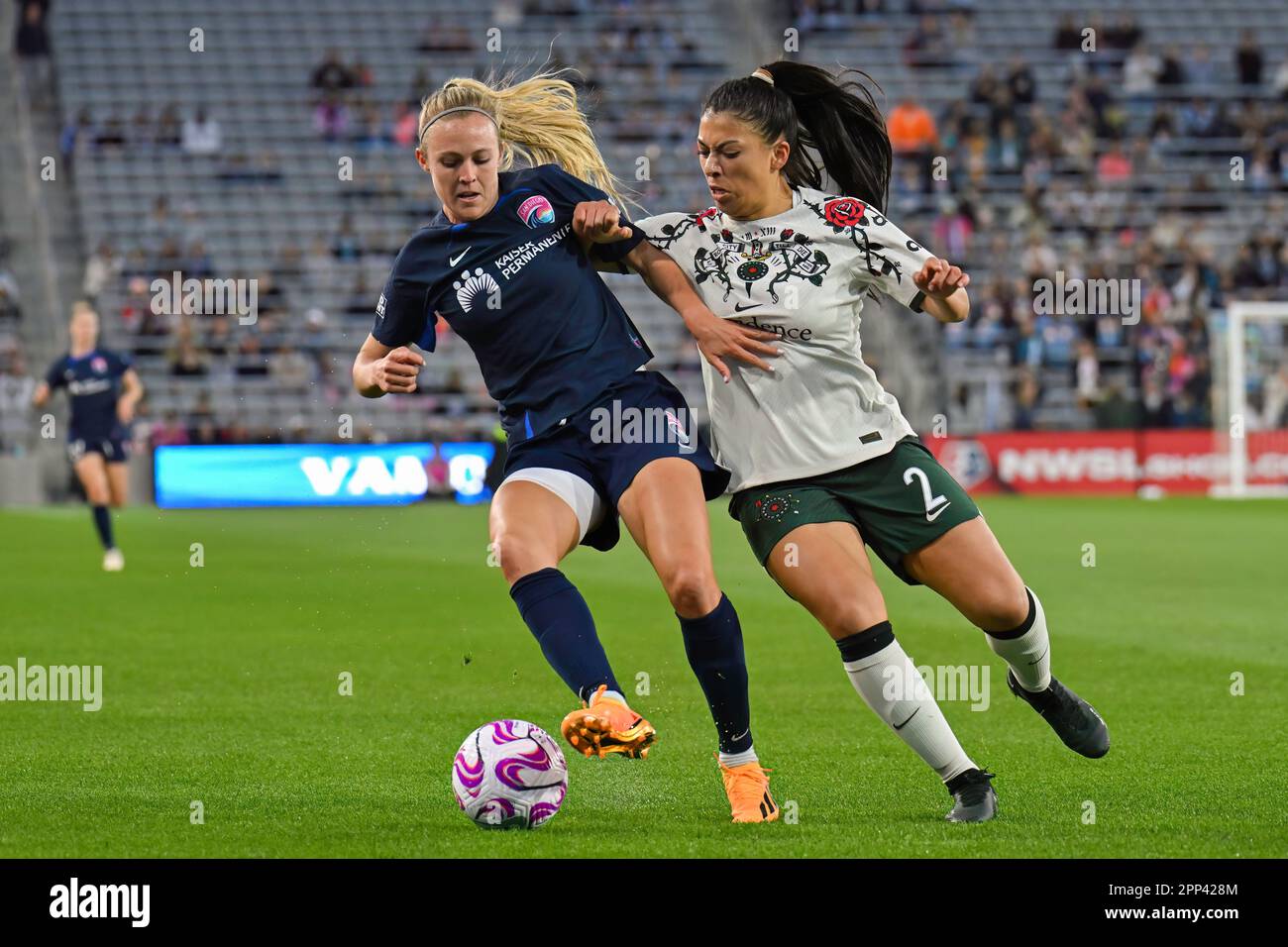 San Diego, California, USA. 19th Apr, 2023. San Diego Wave FC forward ...